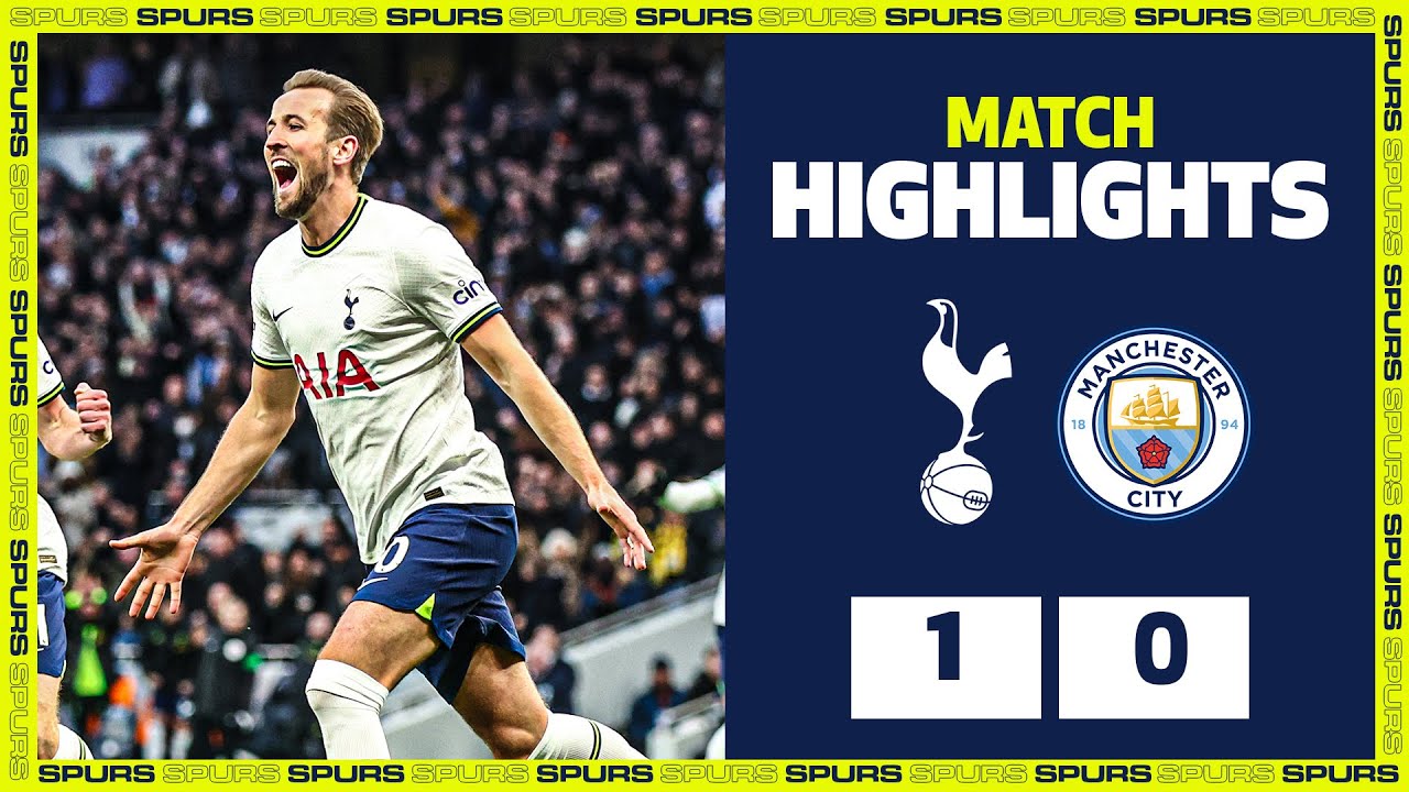 Tottenham 1-0 Man City Highlights - Premier League Highlights - News ...